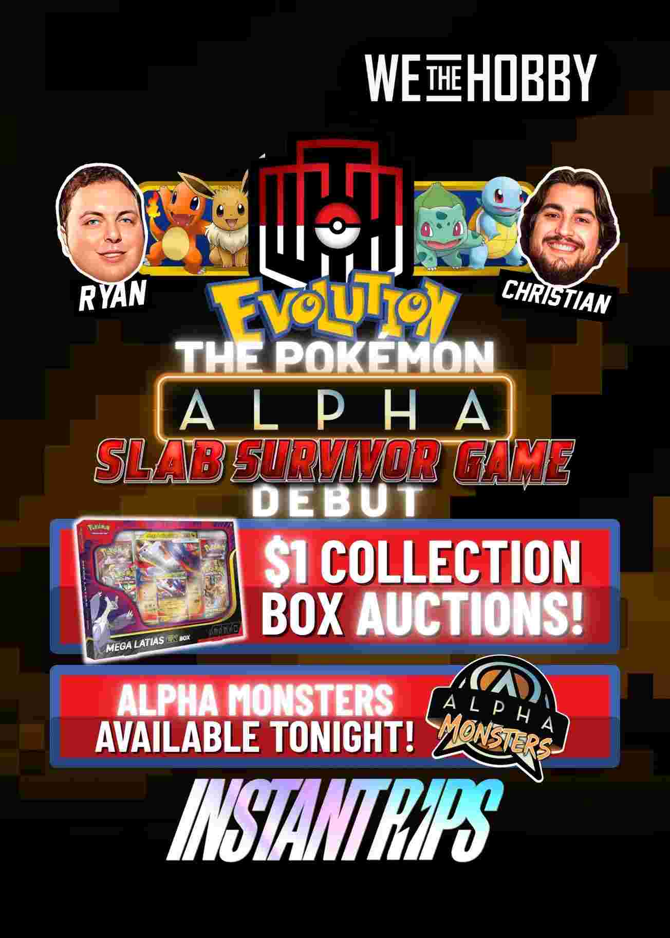 WeTheHobby - THE BEST POKÉMON SLAB GAME DEBUTS TONIGHT on Fanatics Live