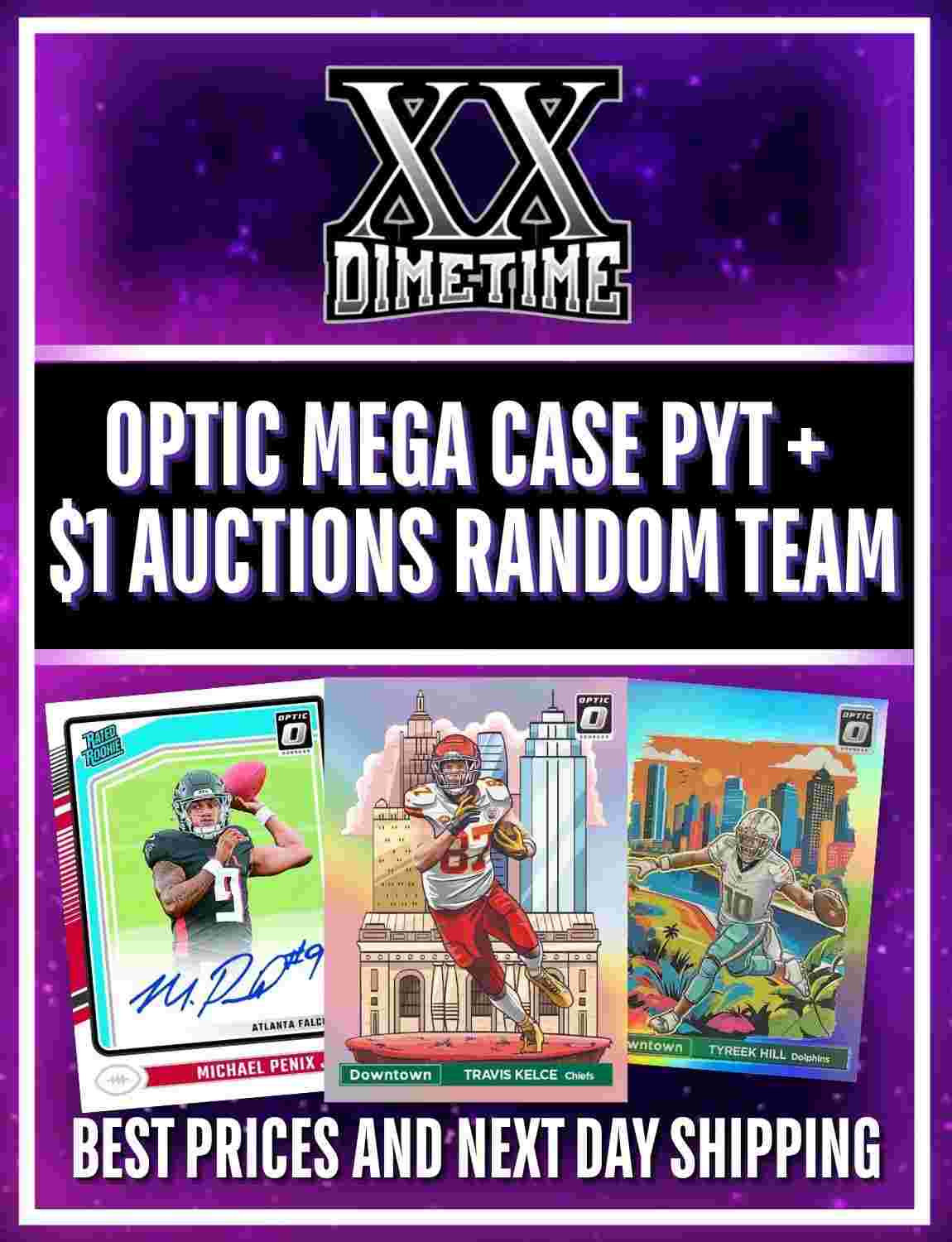 Dimetime Sportscards - 2024 OPTIC MEGA FULL CASE PYT & $1 START ...