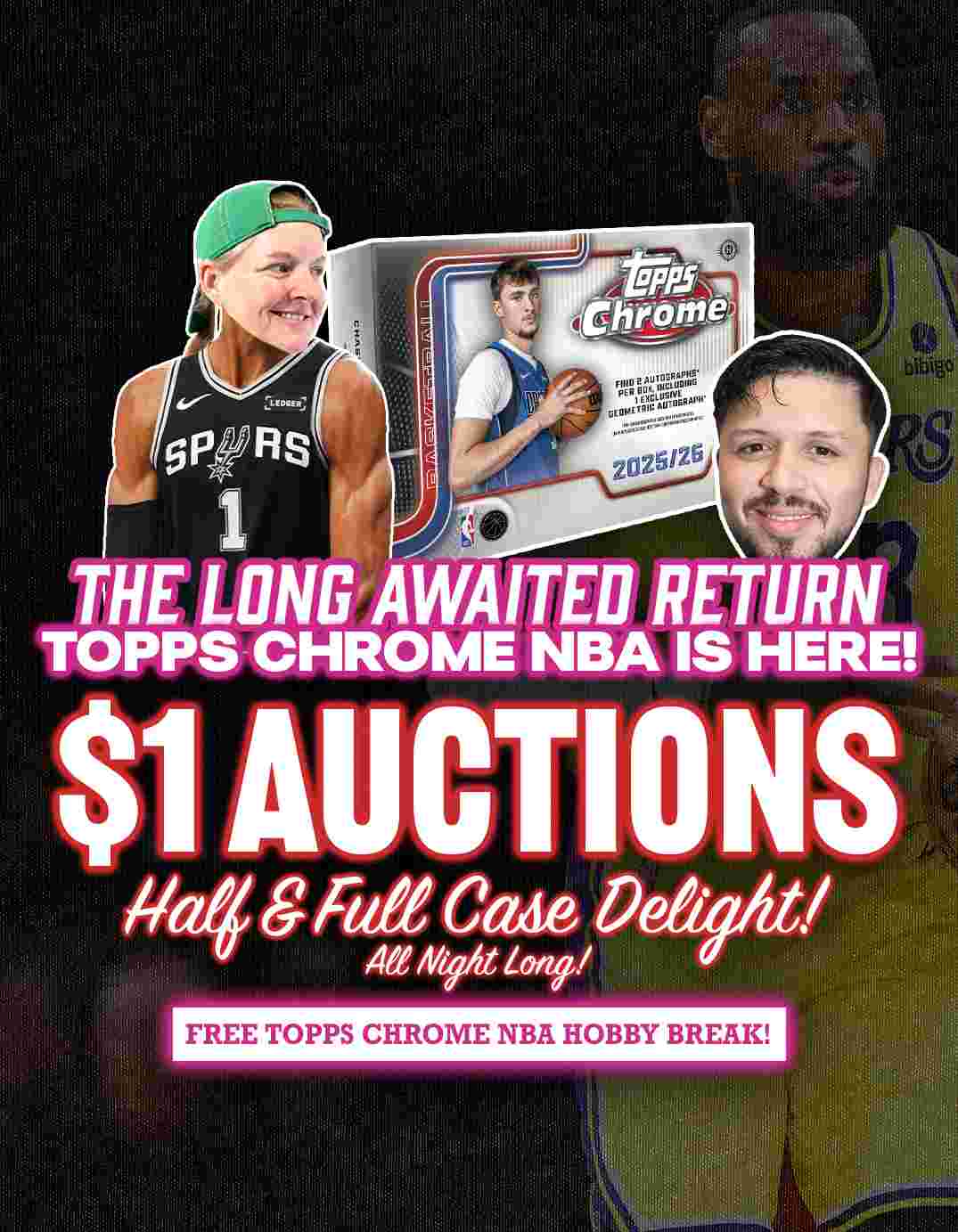 Layton Sports Cards - CHROME NBA DELIGHT AUCTIONS ALL DAY! on Fanatics Live