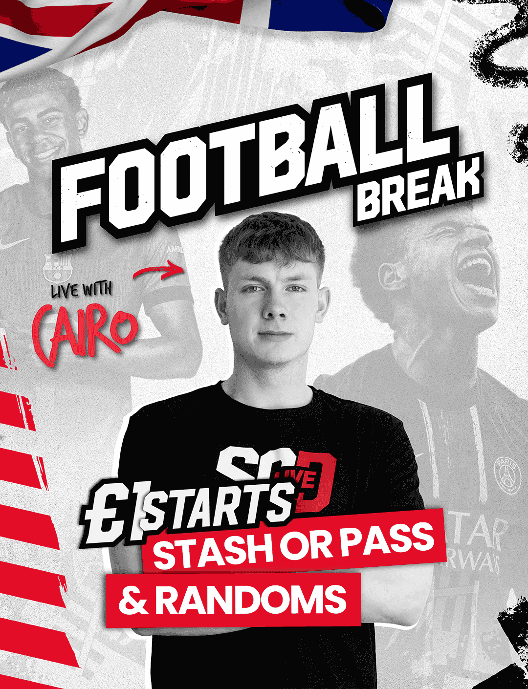 Sports Cards Direct - FOOTBALL BREAKS WITH CAIRO on Fanatics Live