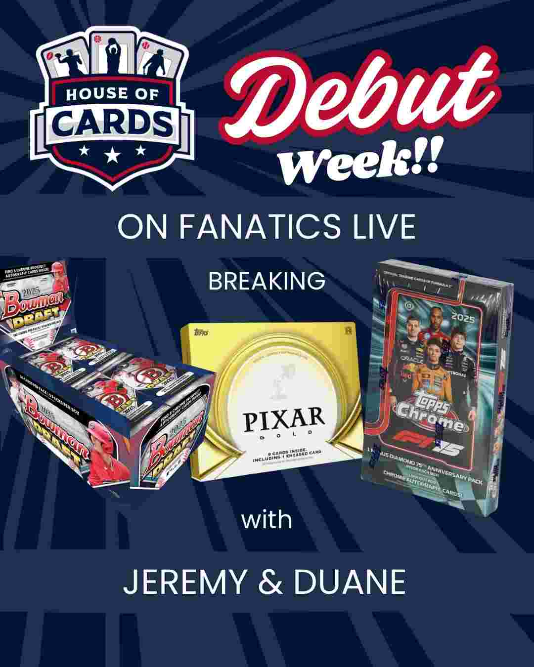 House of Cards NOLA - Fire Friday w/Bowman Draft, F1 & Pixar on ...