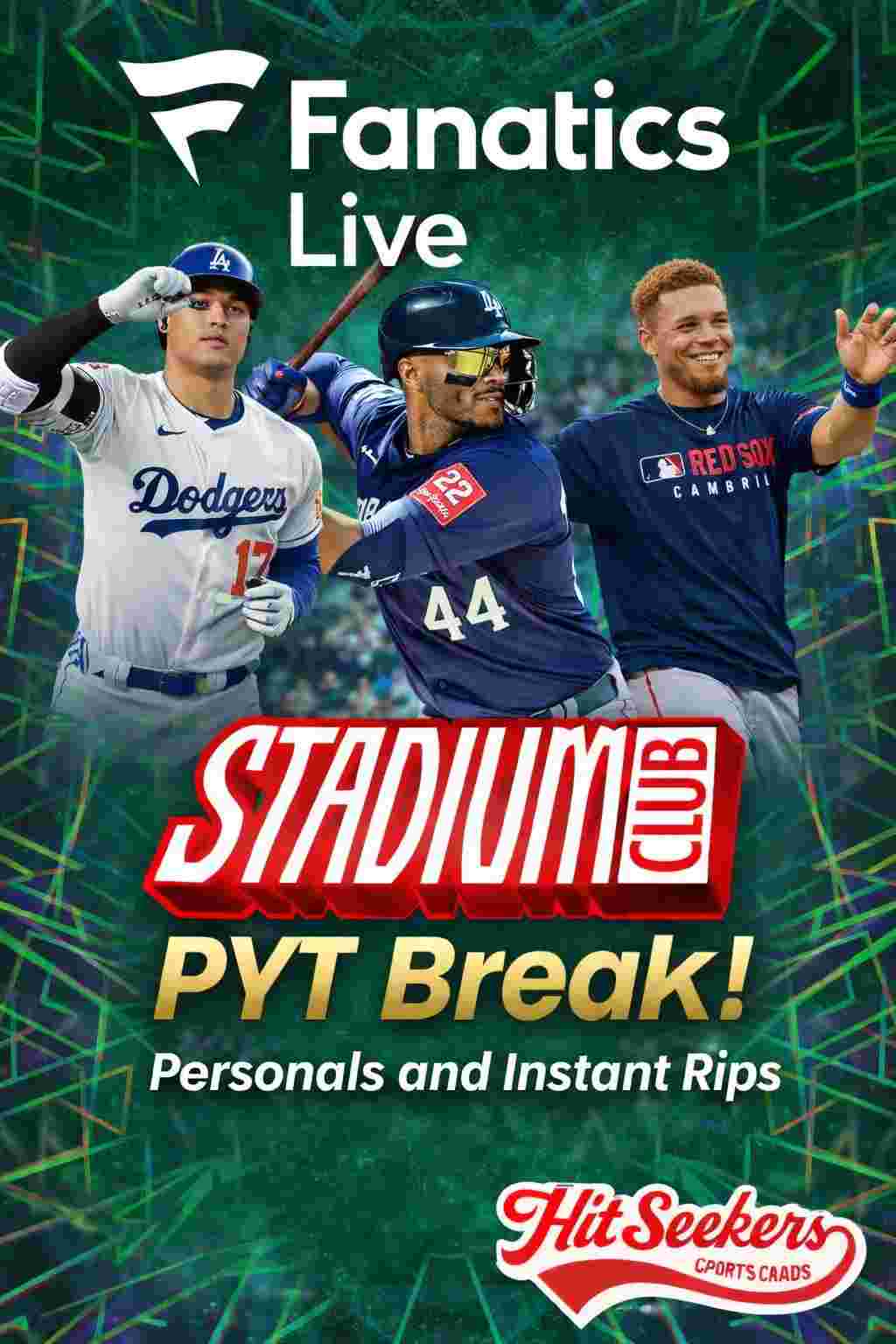 Hit Seekers Sports Cards - Prizm 🏈 4 Box PYT 💥Stadium Club ⚾ 8 Box PYT ...