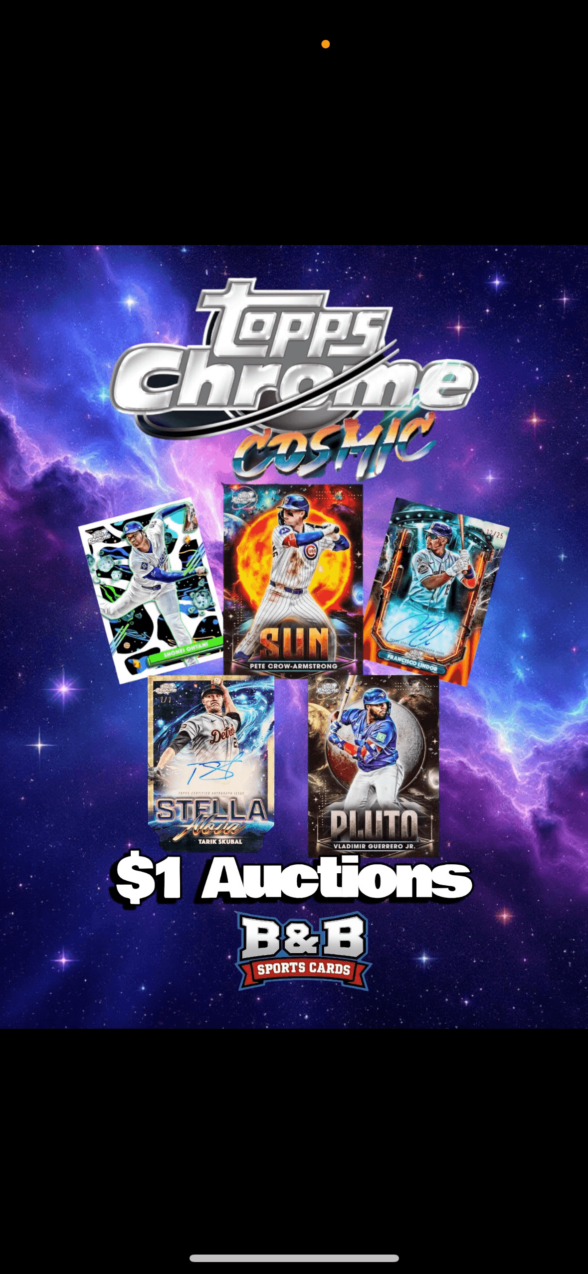 B&B Cards - TOPPS COSMIC BASEBALL NEW RELEASE FRESH CASE on Fanatics Live