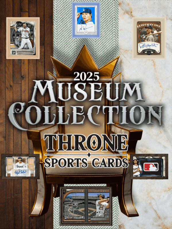 Throne Sports Cards - MUSEUM CASE W/ 2 TEAMS, DRAFT DELIGHT CASE W/ 14 ...