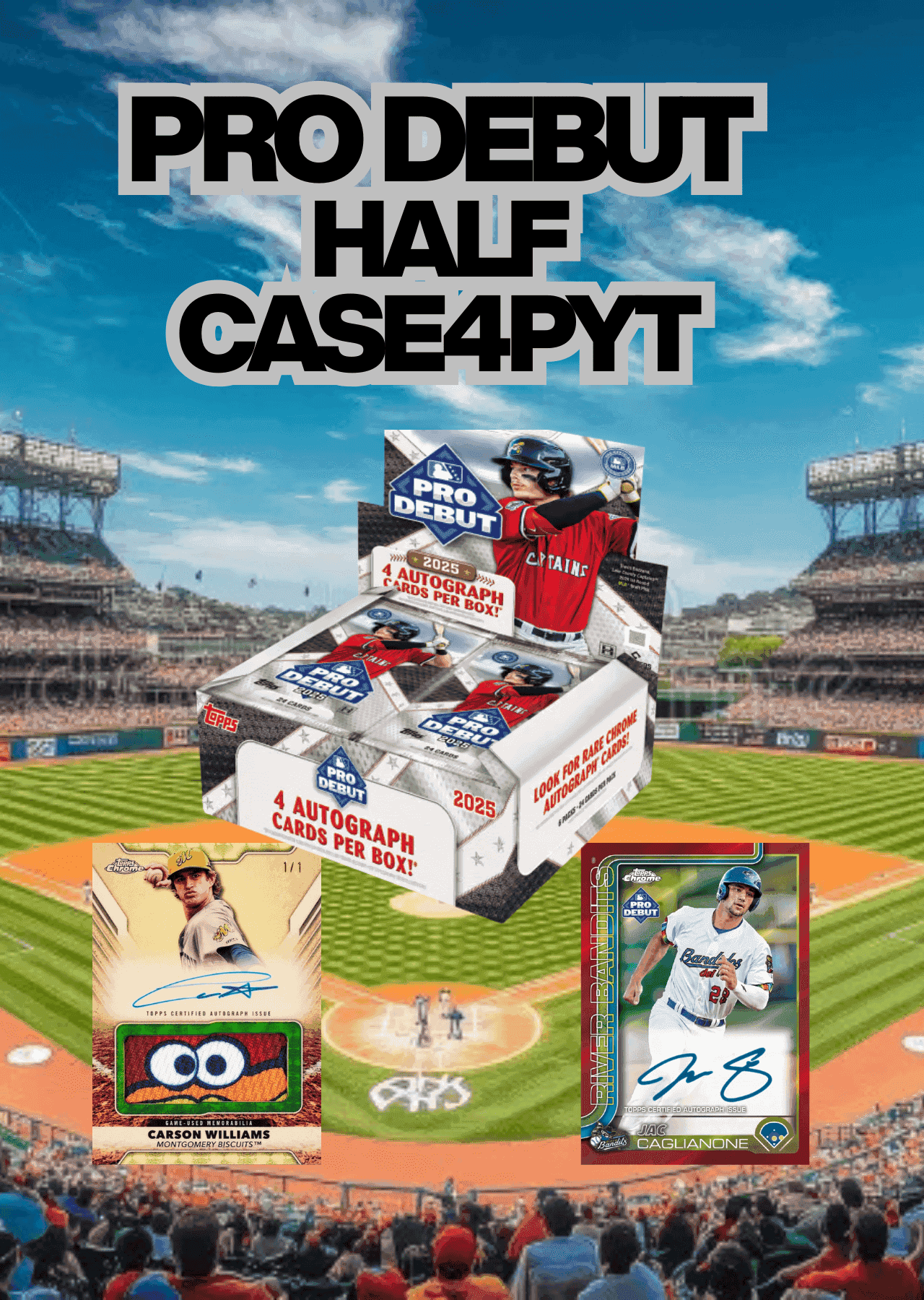 Coach Chris Cards - PRO DEBUT BASEBALL HALF CASE PYT BREAK W/REYES on ...