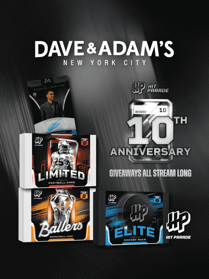 Dave & Adam's - HIT PARADE 10TH YEAR ANNIVERSARY STREAM! GIVAWAYS in ...
