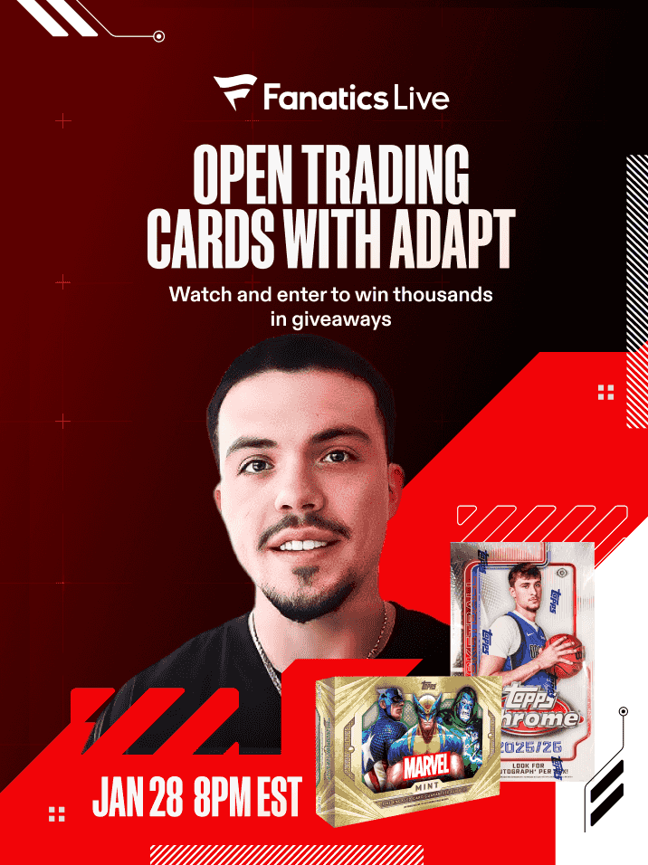 Fanatics Live - MASSIVE GIVEAWAY SHOW WITH ADAPT! on Fanatics Live