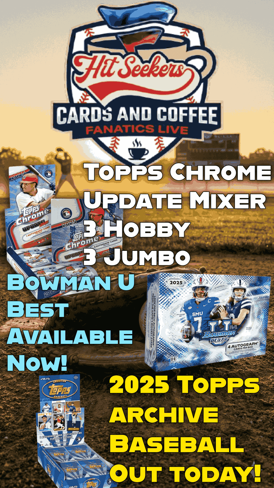 Hit Seekers Sports Cards - CHROME UPDATE BREAK **ONLY 3 SPOTS**FINAL ...