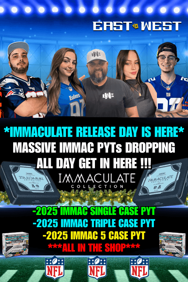 East West Sports Cards - IMMACULATE RELEASE DAY IS HERE !!! BIGGEST ...