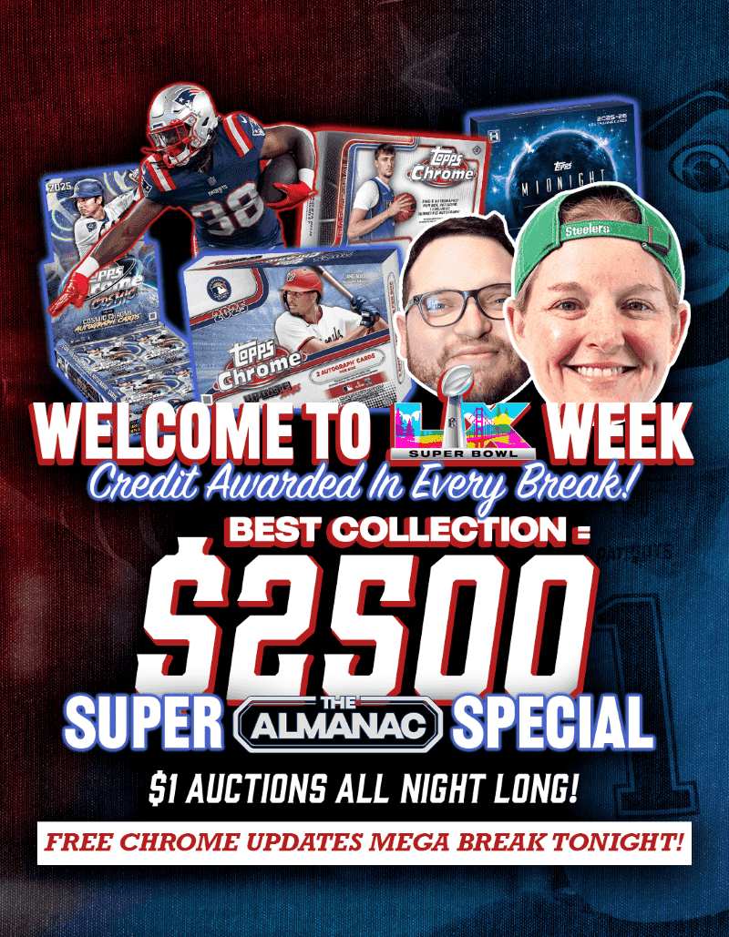 Layton Sports Cards - BUILD THE ULTIMATE COLLECTION AND WIN $2500 on ...