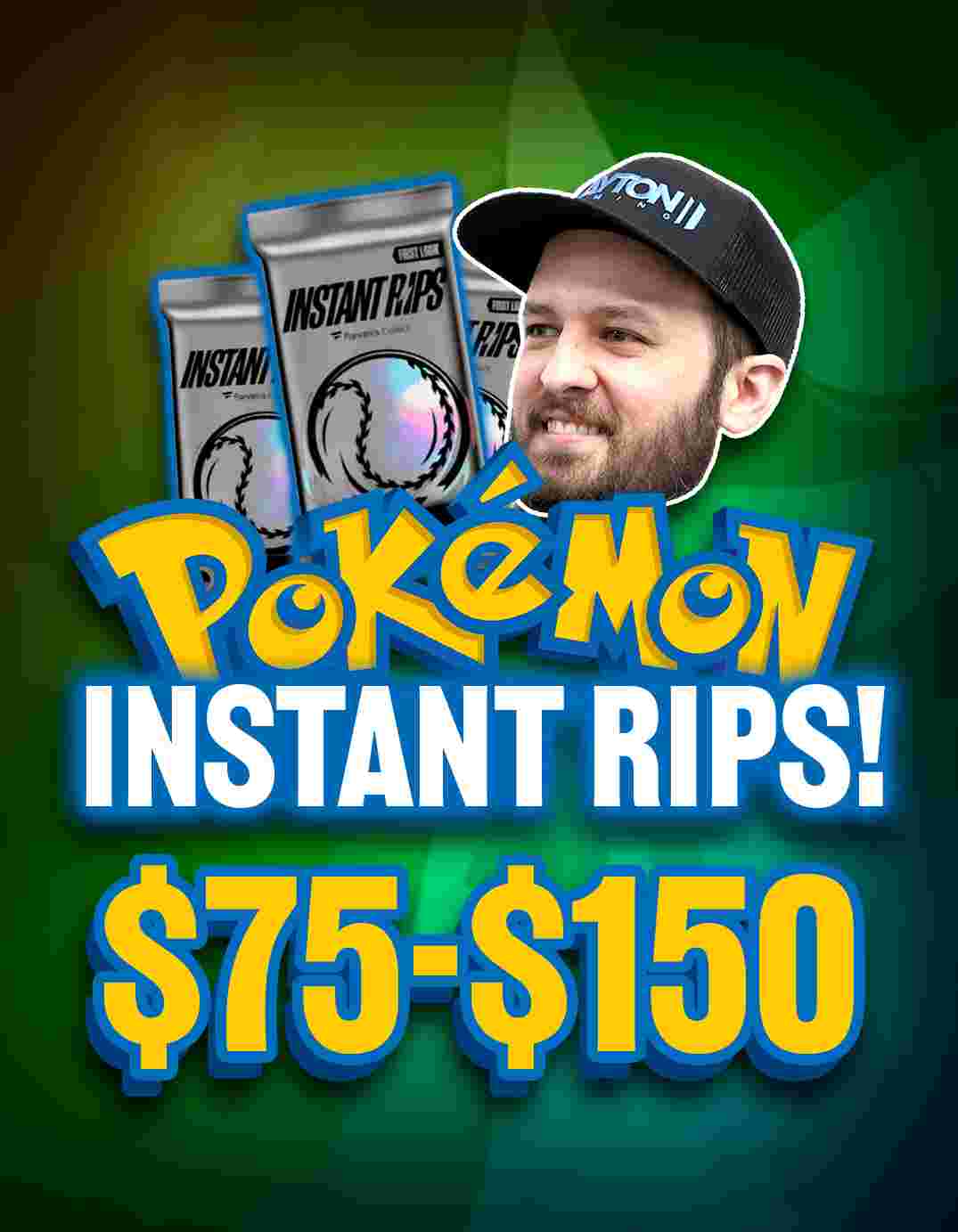 Layton Gaming - Wednesday Pokemon Instant Rips!! w/ Josh on Fanatics Live