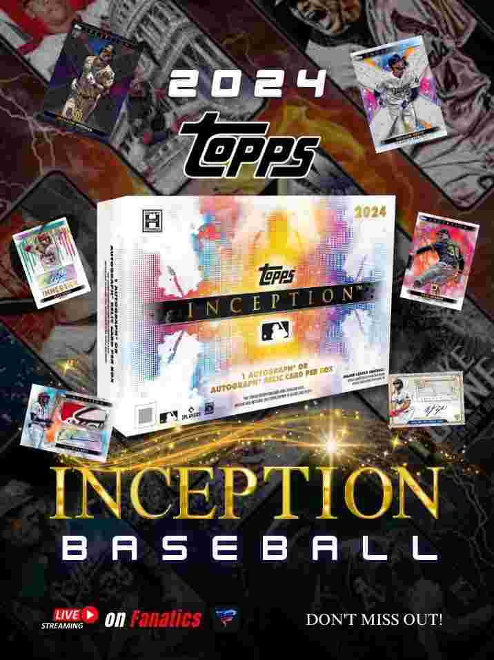 LMS Box Breaks - 2️⃣2024 INCEPTION⚾RELEASE DAY 1/2 CASE MIXERS W ...