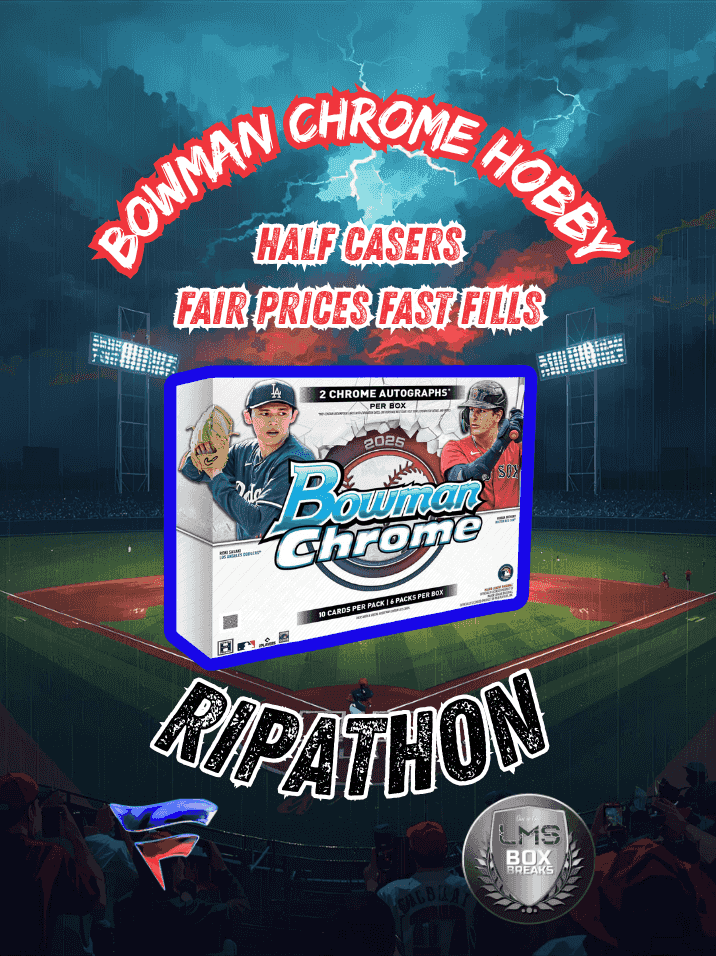 LMS Box Breaks - 18 TO GO CHROME HOBBY 1/2 CASES & BLACK HOBBY 1/2 ...