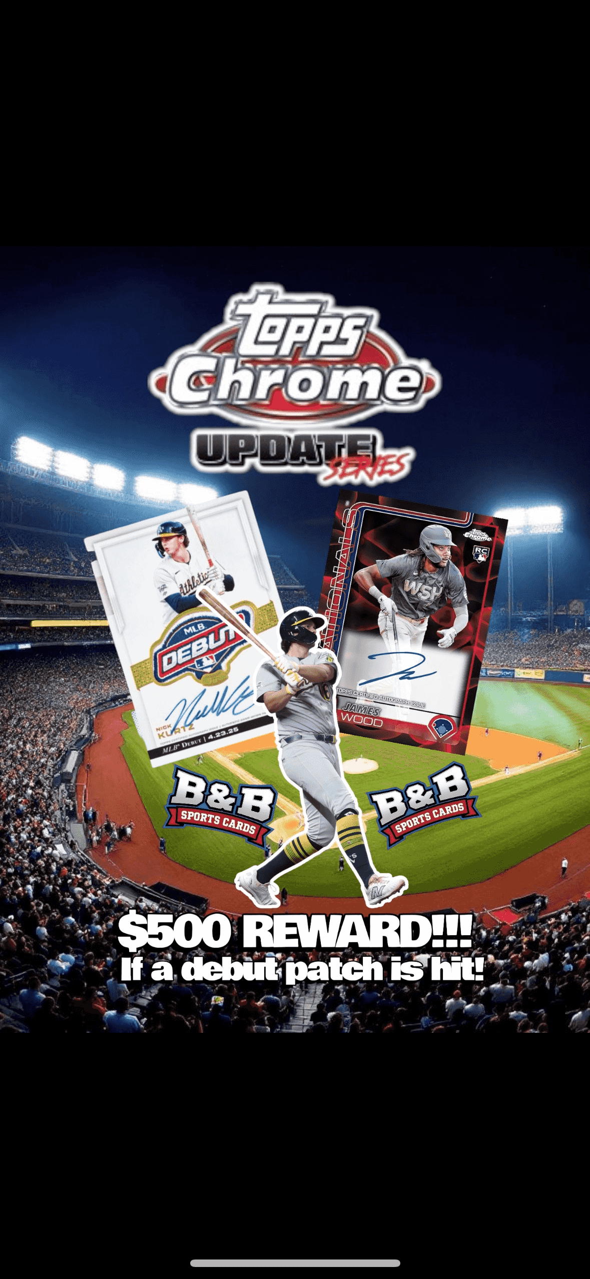 B&B Cards - 20/30 teams left - half case update series pyt on Fanatics Live